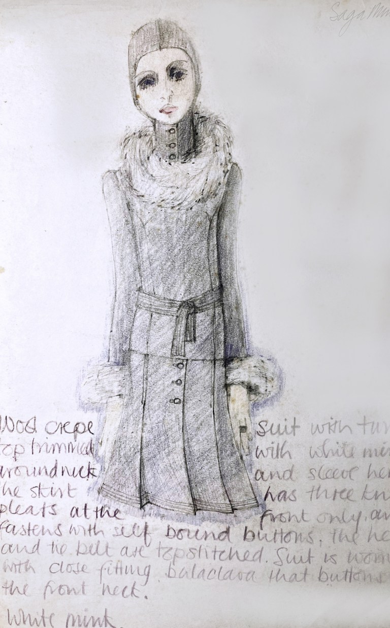my 1960’s fashion sketch book – JANET HAIGH: HER WORK